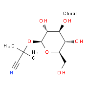 Linamarin|CAS 554-35-8|DC Chemicals