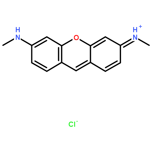 Xanthylium,3,6-bis(methylamino)-, chloride (1:1) - CAS:2465-29-4 - 南京康满林
