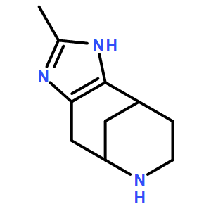 4,5,6,7,8,9-hexahydro-2-methyl-5,9-Methano-1H-imidazo[4,5-d]azocine ...